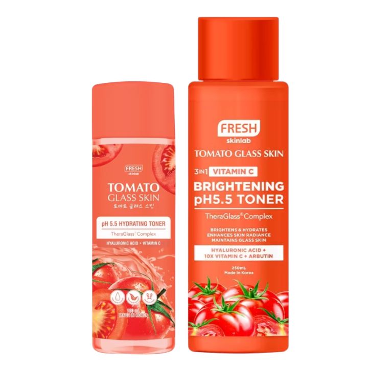 Fresh skinlab Tomato Glass skin Brightening Toner | Lazada PH