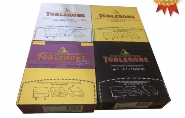 Toblerone 20x100g (1box) | Lazada PH