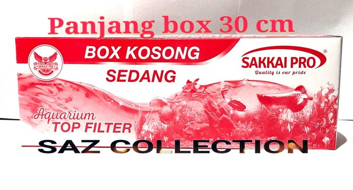 Box Kosong Aquarium ukuran 30cm/Box kosong Sakkai Pro Ukuran sedang ...