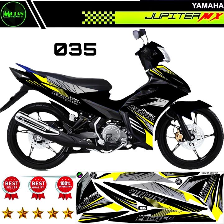 Decal Sticker Striping Variasi Jupiter Mx 135 New 2011-2016 - Jupiter ...