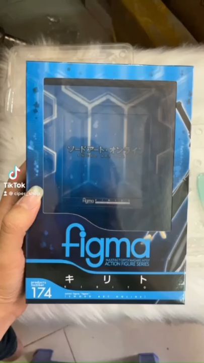 Mô hình Figma Kirito 174 - Figure Action Kirito 174 - Figure Sword Art Online | Lazada.vn