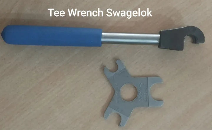 Tee Wrench 1/4" Tee and Cross Fitting, PN: MS-TW-4 Swagelok | Lazada ...
