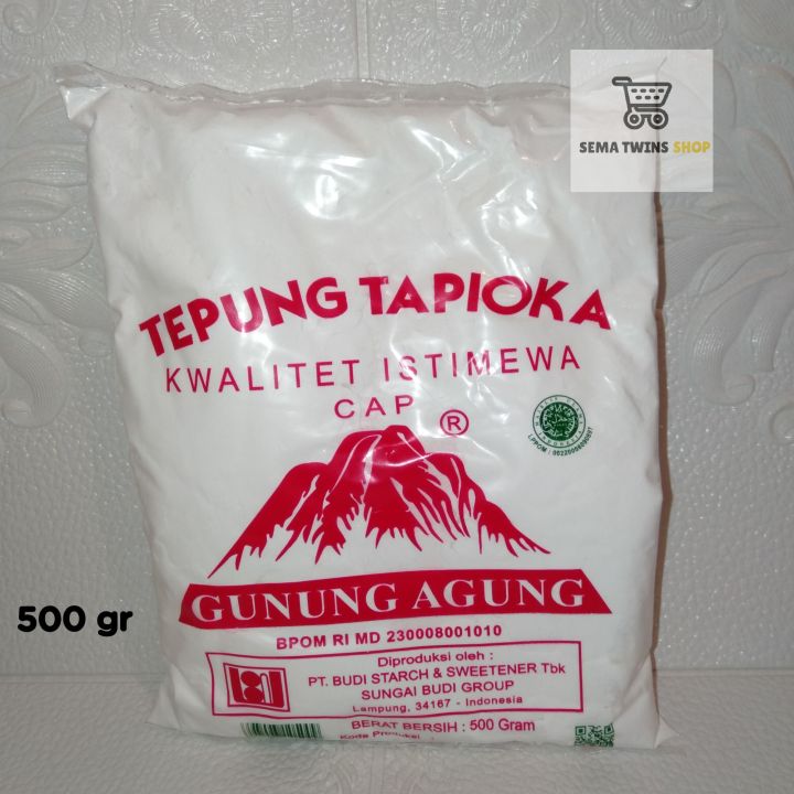 Tepung Sagu Tapioka Gunung Agung 500gr | Lazada Indonesia
