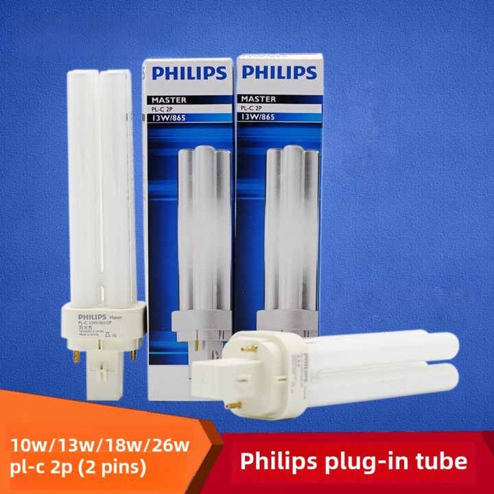 Philips Plug And Play Fluorescent Tube Compact Energy Saving Lamp Two Pin Four Pin Interface ...