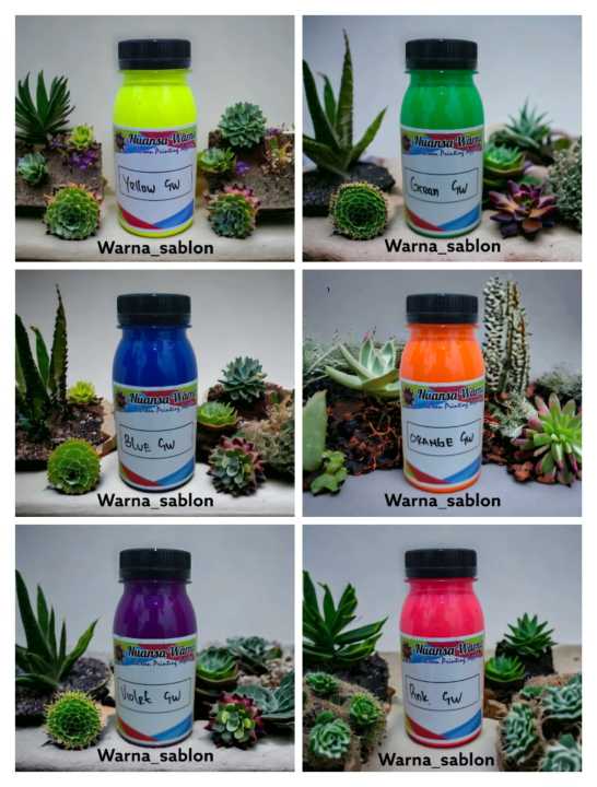 Pigment pewarna biang warna sablon, pewarna cat tembok 100gr | Lazada ...