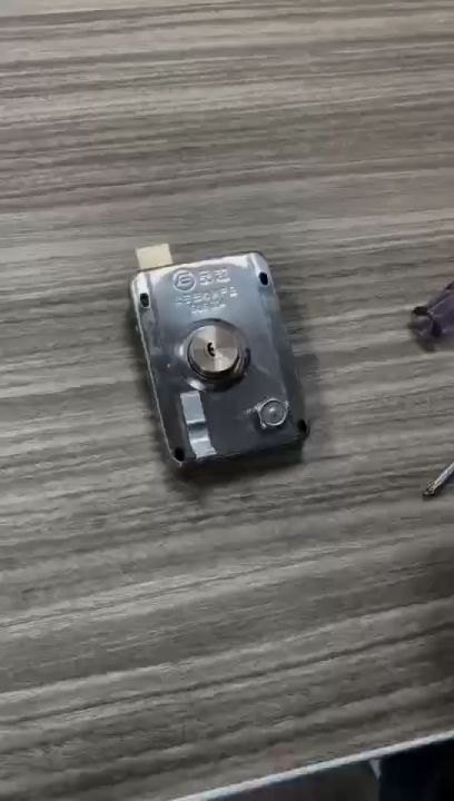 ZKZ Exterior Iron Door Locks Security Anti-theft Lock Multiple ...