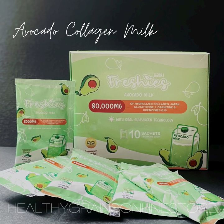 Avocado Milk Collagen Drink by Freshies (Keto and FDA approved) | Lazada PH