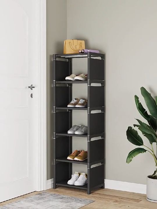 [CLOSET MALL]6Layer Shoe Rack Stackable Shoes Organizer Storage Stand ...