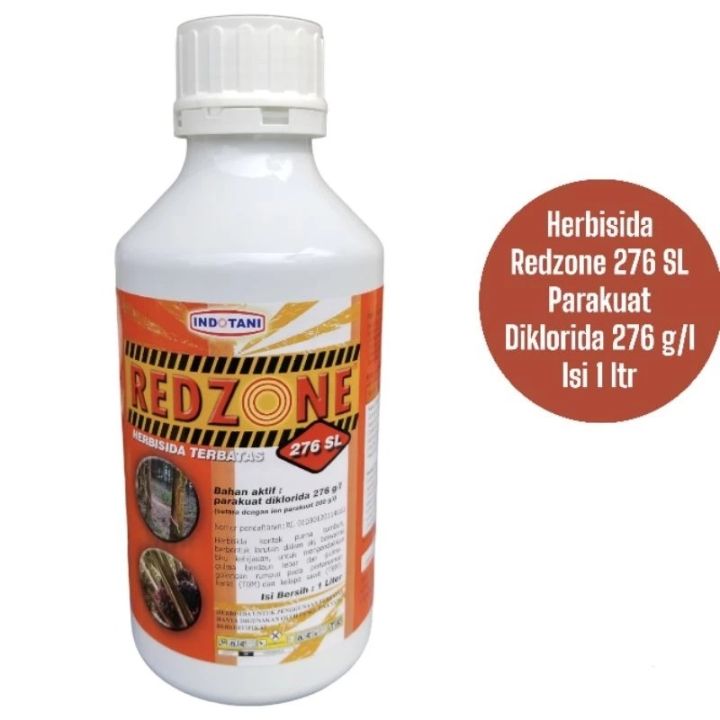 Herbisida Redzone 276 SL Pembasmi/Racun Rumput Parakuat Diklorida 276 g ...