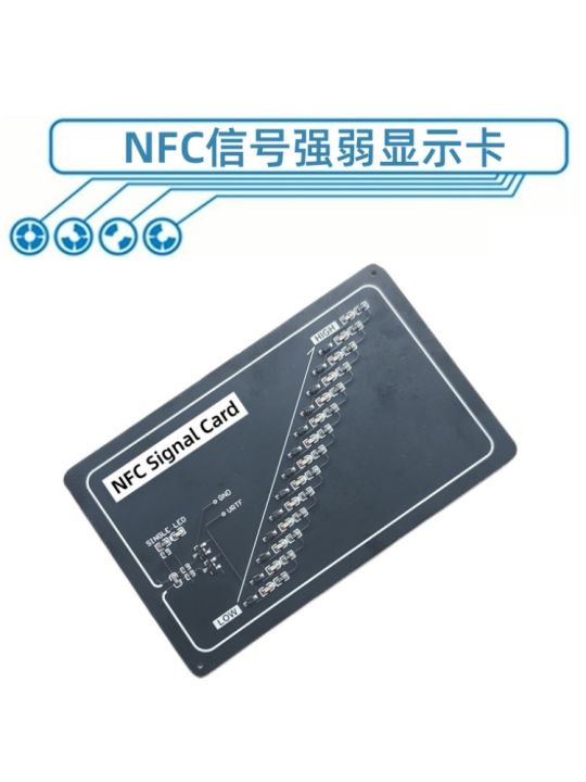 NFC Signal Strength Test Card Signal Strength Test Card NFC Field ...