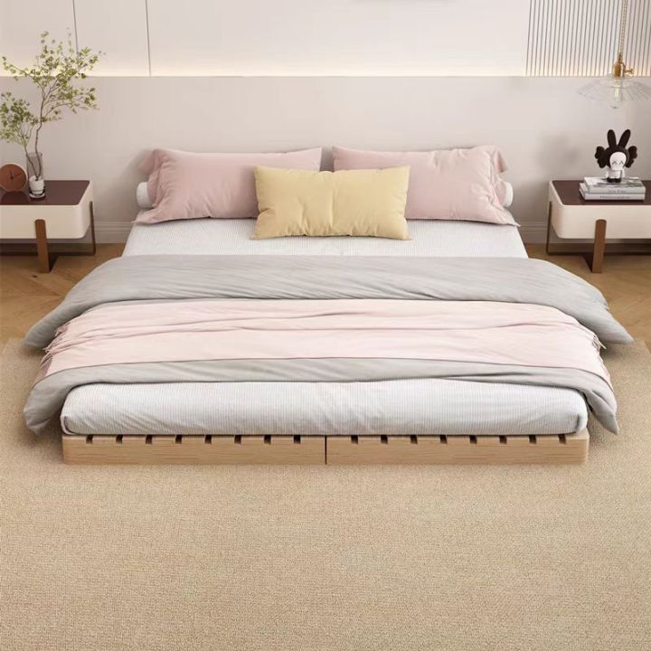 Table Trove.PH Tatami Bed Frame Without Headboard Low Bed Solid Wood ...