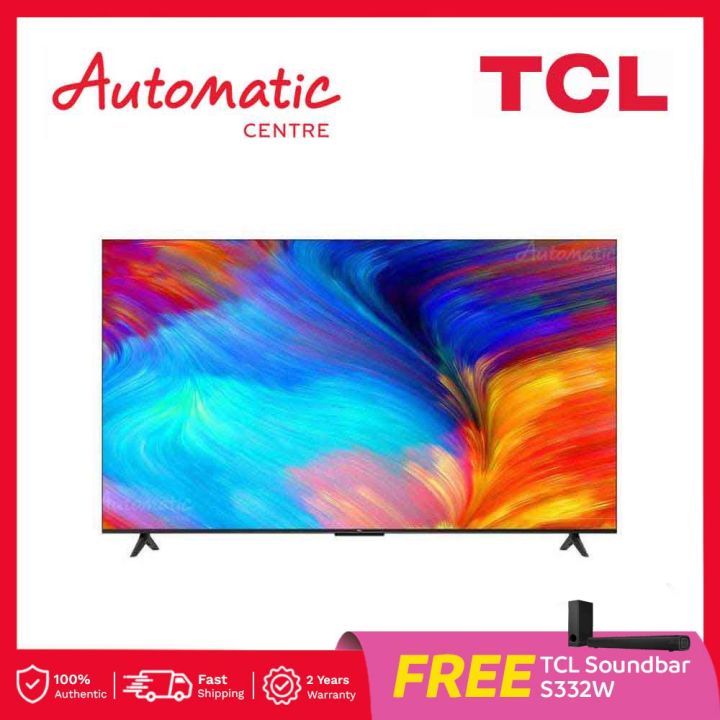 TCL 55P635 55-inch 4K Ultra HD Google TV with Google Assistant and ...