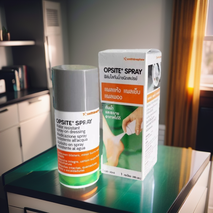 สเปรย์กันน้ำ พลาสเตอร์กันน้ำ แบบสเปรย์ opsite spray | Lazada.co.th