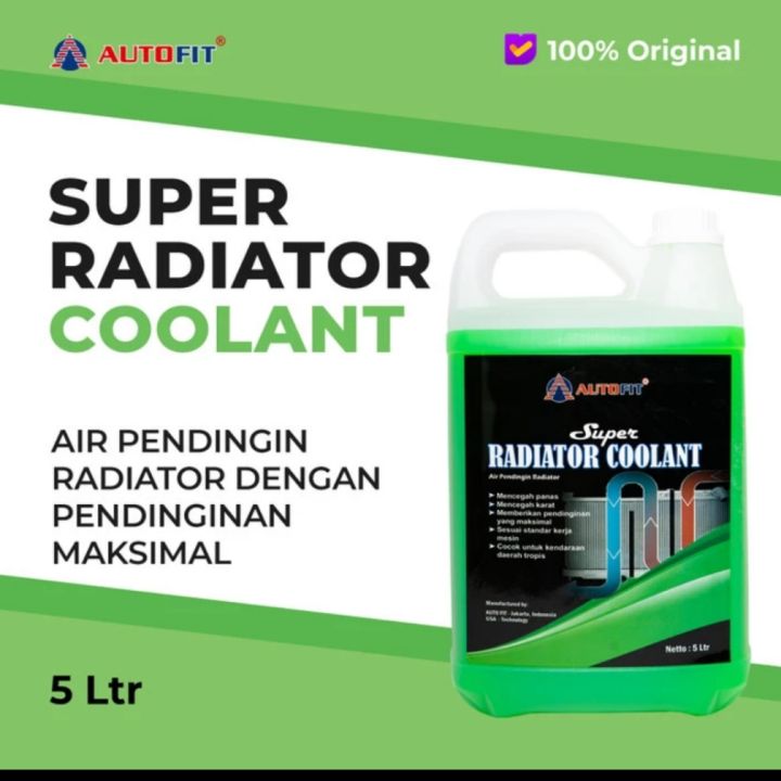 AIR PENDINGIN RADIATOR AUTOFIT 5 LITER/WATER COOLANT RADIATOR 5 LITER ...