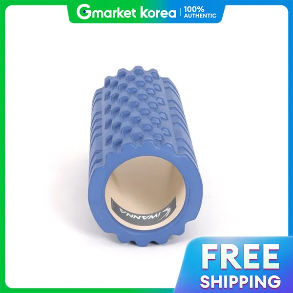 IWANNA | S Massage Foam Roller 33cm Eva Body Roller Riviera Blue ...