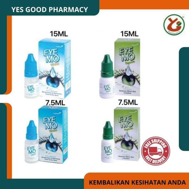 EYE MO MOIST 15ML/7.5ml & REGULAR 15ML/7.5ML | Lazada