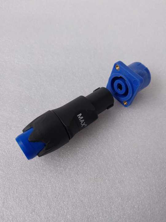 jack spikon + soket ( satu set ) , jek spikon biru max | Lazada Indonesia