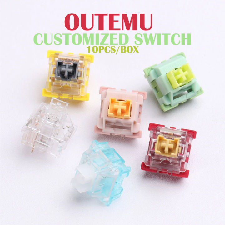 Công tắc OUTEMU 10 CÁI Bàn phím cơ Công tắc Phụ kiện 3 Pin / 5 Pin ...