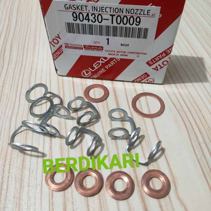 RING NOZZLE GASKET NOZZLE SET TOYOTA INNOVA HILUX FORTUNER DIESEL 1KD 2KD JAPAN | Lazada Indonesia