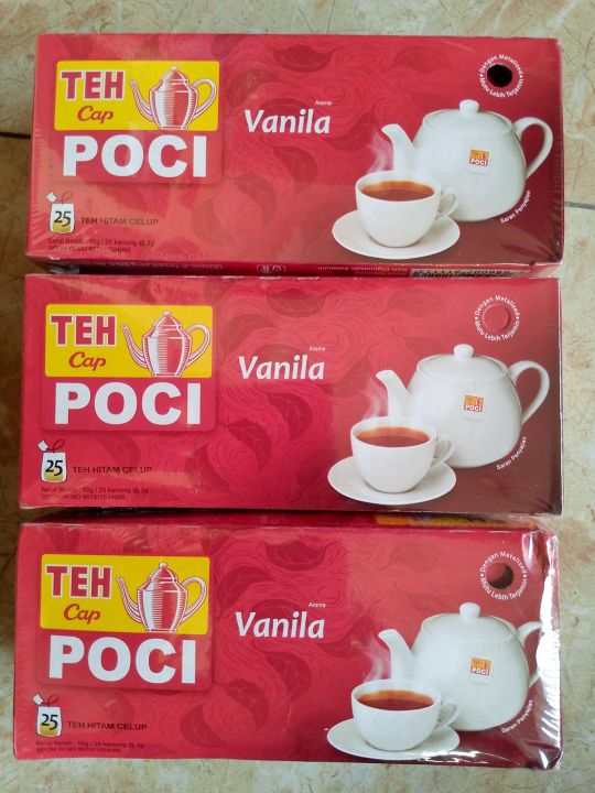 Teh Poci Celup 25s /teh Poci Vanila | Lazada Indonesia