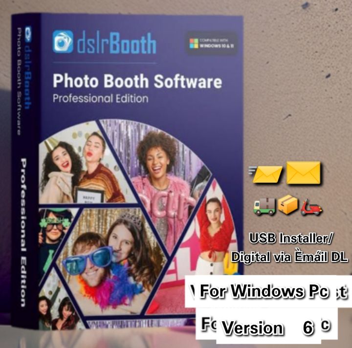 dslrBooth 2023 v6 Professional PhotoBooth Software for Windows | Lazada PH