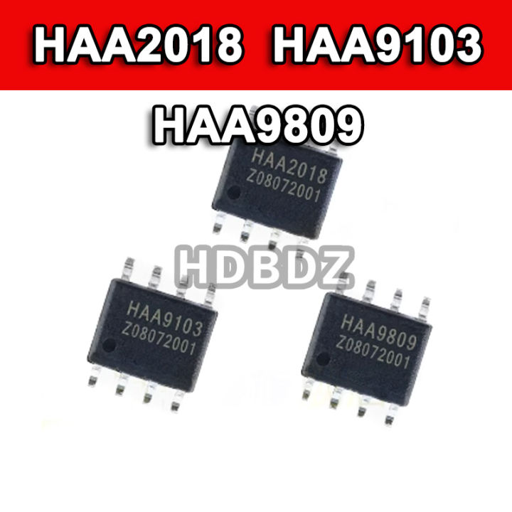 5 ~ 10ชิ้น HAA9103 HAA9809 SOP8 IC SMD Audio power amplifier chip ชิป ...