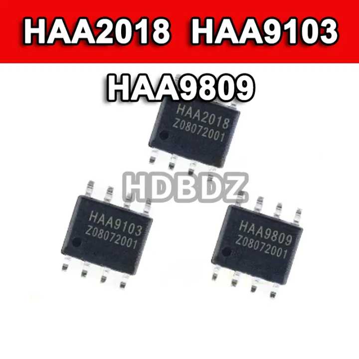 5 ~ 10ชิ้น HAA9103 HAA9809 SOP8 IC SMD Audio power amplifier chip ชิป ...