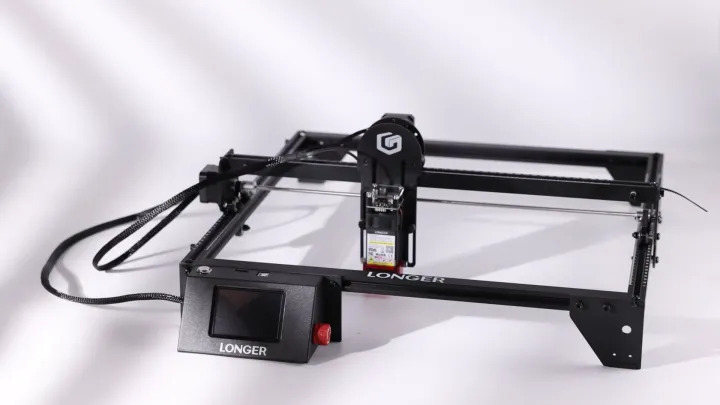 เครื่องแกะสลักเลเซอร์ LONGER RAY5 กำลังไฟ 5 วัตต์ สำหรับโลหะและไม้ หน้า ...