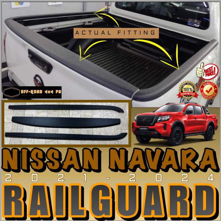 NISSAN NAVARA 2021-2024 RAIL GUARD VL/VE/PRO 4X/CALIBRE-X (navara ...
