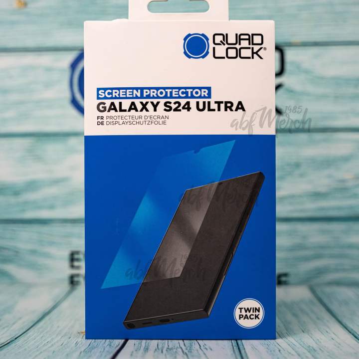 Quad Lock Tempered Glass/TPU Screen Protectors - Galaxy S24 Ultra ...
