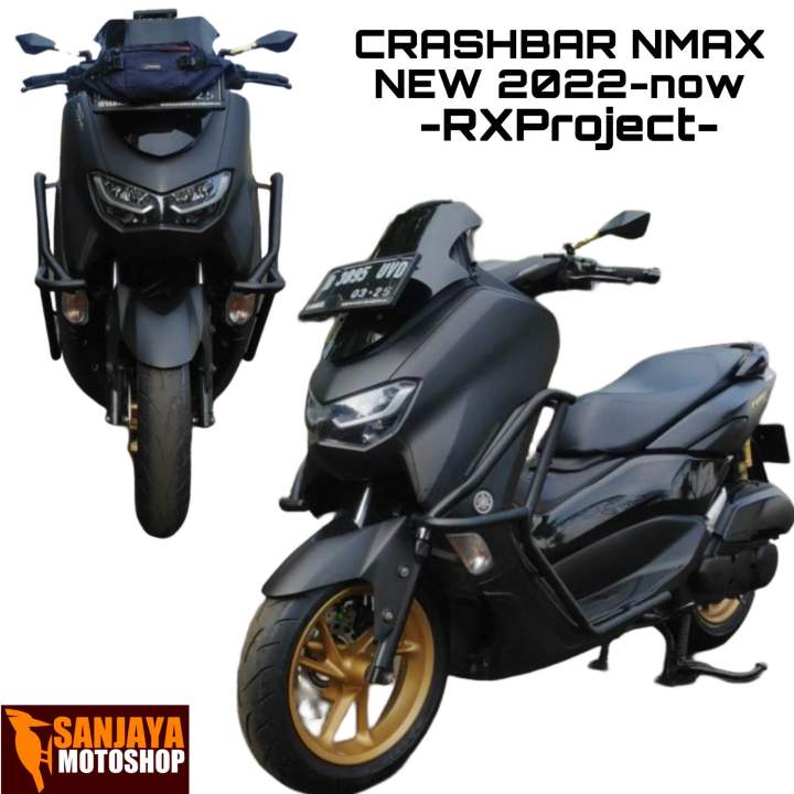 Crashbar Yamaha Nmax New 2022-Sekarang Tubullar Yamaha nmax new Yamaha ...