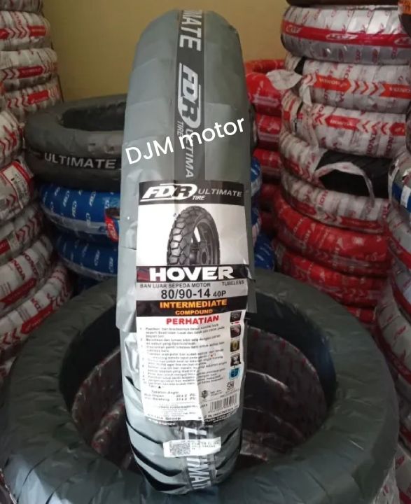 BAN TUBLES MATIC FDR ULTIMATE HOVER 80/90-14 GRATIS PENTIL BAN BARU 100 ...