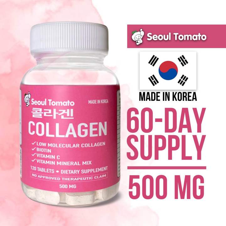 Seoul Tomato Collagen 500mg 60days | Lazada PH