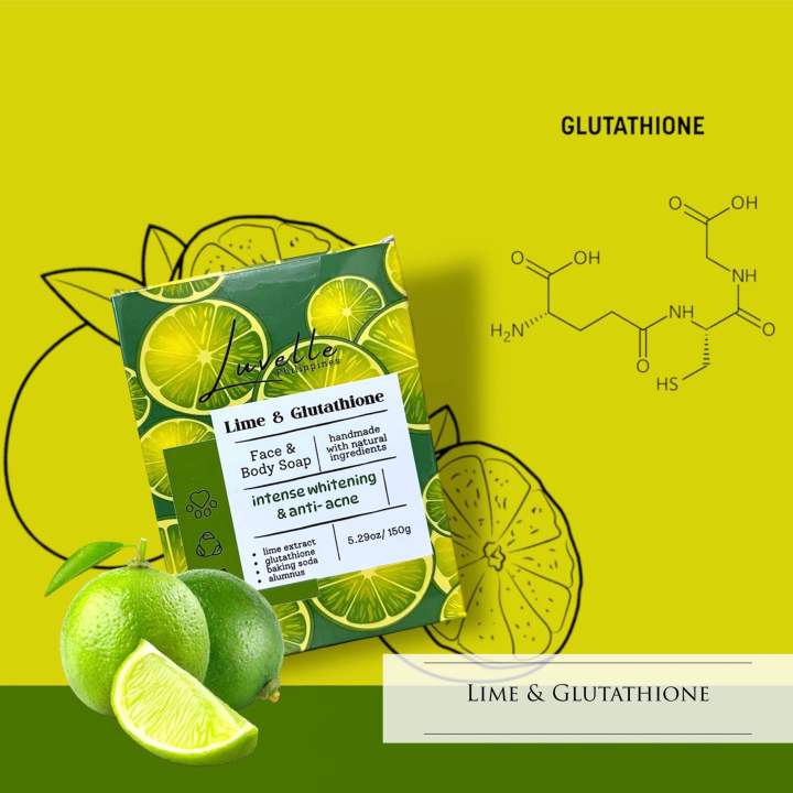 Luvelle Lime & Glutathione Bar | Lazada PH