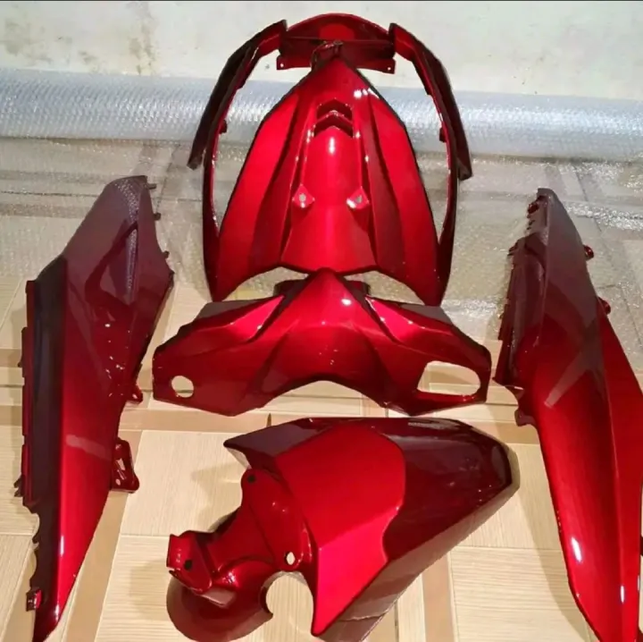 Full Body Halus Motor Honda Beat Fi Warna Merah | Lazada Indonesia