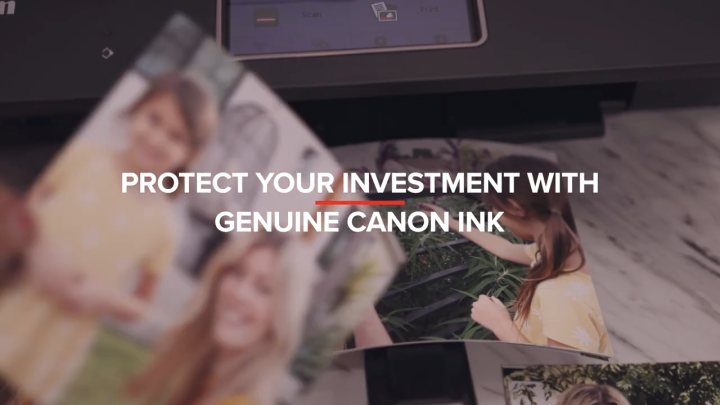 Canon GI-71 ink bottles pigment black (PGBK) and dye-based color Cyan ...