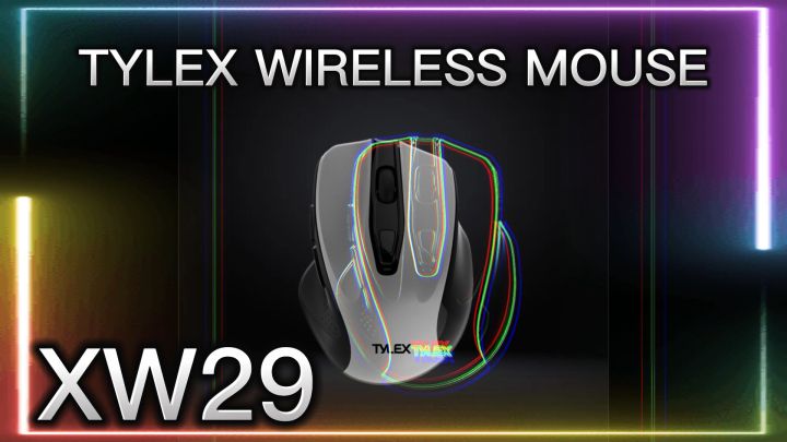 TYLEX XW29 2400DPI Wireless Optical Mouse 2.4G Technology Nano Receiver ...