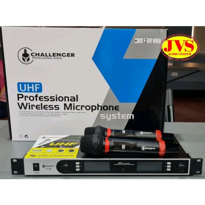 Challenger TY-300 Dual Wireless Microphones | Lazada PH