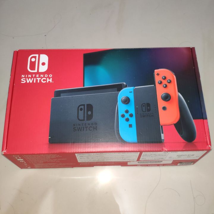 NINTENDO SWITCH V2 NEON FULLSET + BONUS | Lazada Indonesia