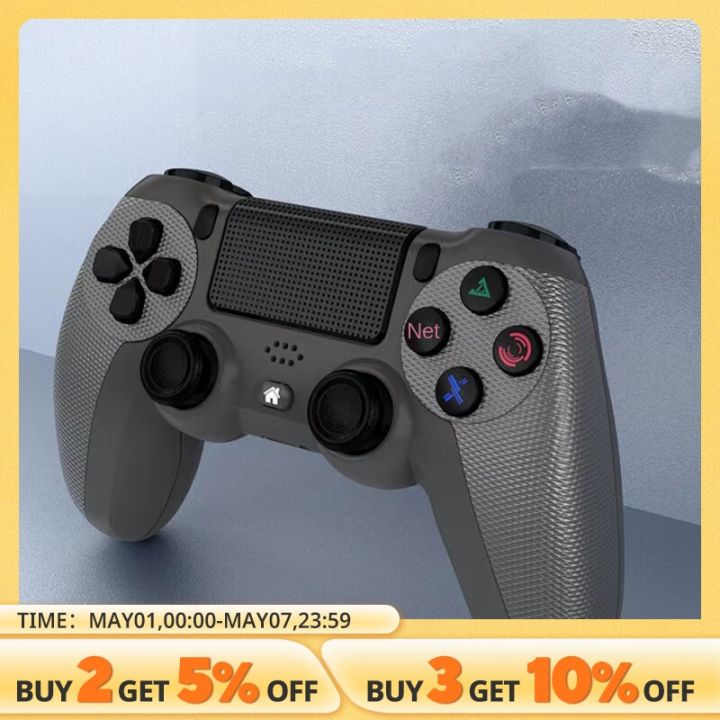Wireless Controller for PS4 Dual Vibration Bluetooth Gamepad with 3.5mm ...