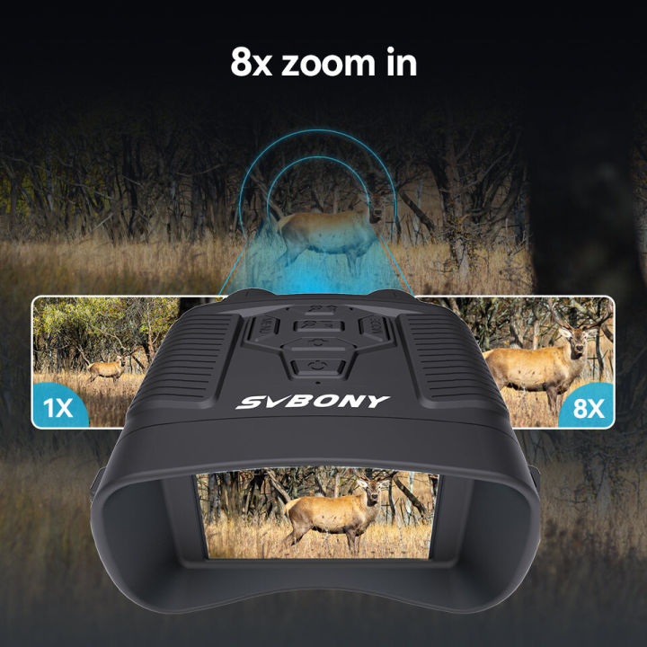 Svbony SA206 Ir 4K Night Vision Goggles with 8X Digital Zoom Night ...