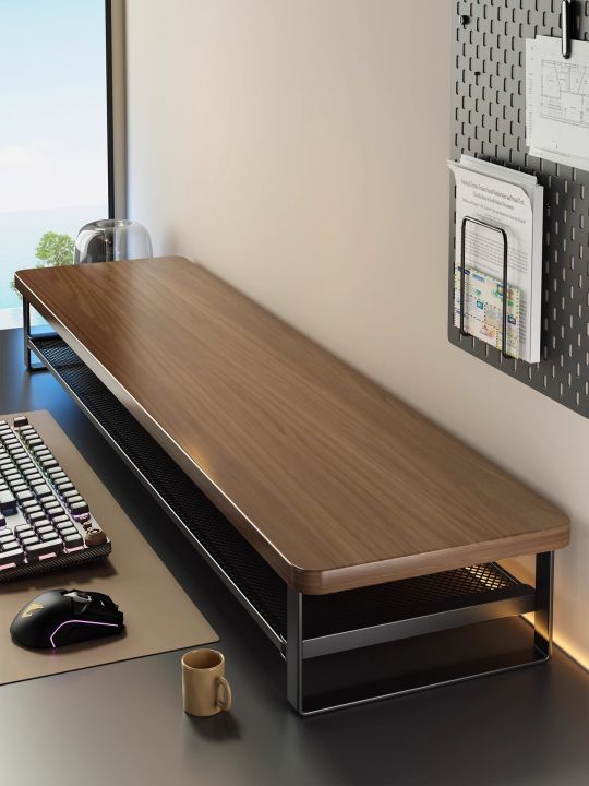 TIJU | Keyboard Organizer Monitor Stand Shelf | Lazada PH