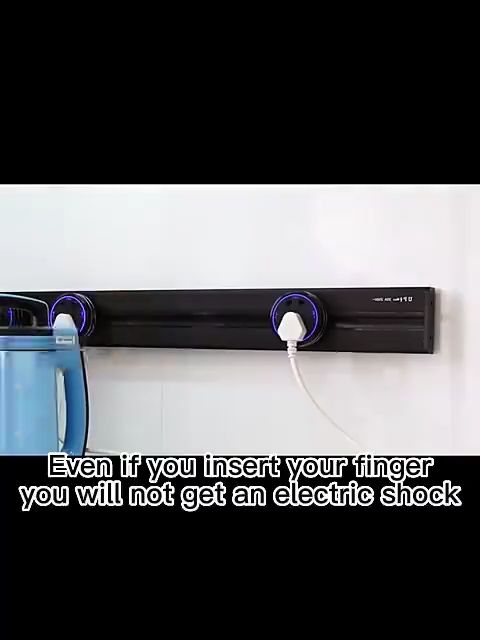 BIK Modern Electric Wall Movable Power Track Socket 8000W Universal ...