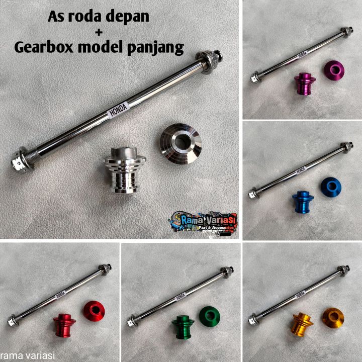 AS RODA DEPAN PROBOLT VARIO SET BOSH TROMOL ANODIZE / GEARBOX MODEL ...