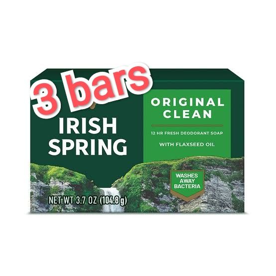 3 bars Irish Spring Original Scent Aloe Mist Icy Blast 3pcs Bar Soap ...