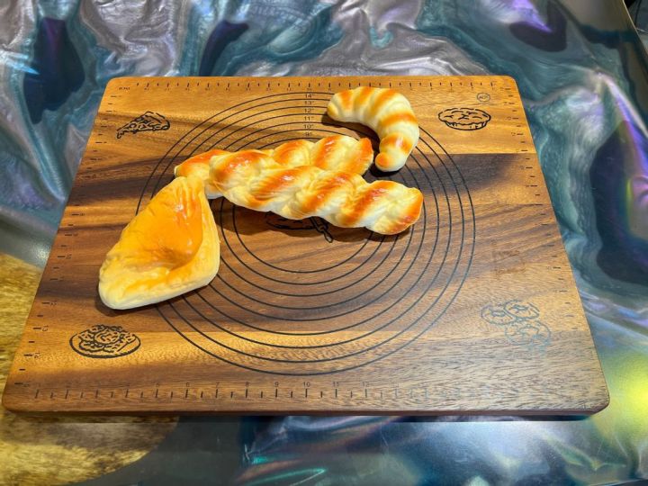 Art of Tree - Wooden Pastry Board Pizza Dough Pastry Board Baking Tray ...