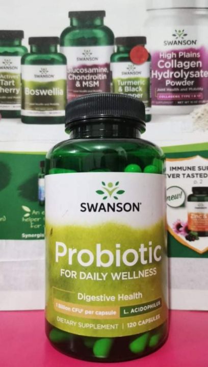 Probiotic for Daily Wellness Acidophilus 1 Billion CFU 120 capsules ...