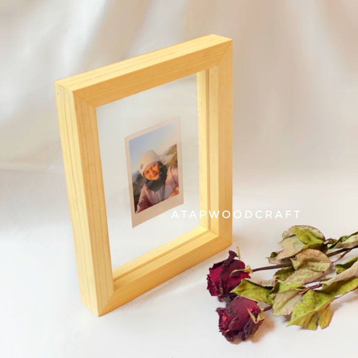Bingkai Pigura Foto Double glass Ukuran 8R+ | Lazada Indonesia