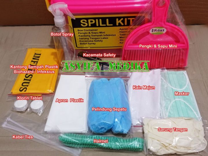 spill kit APD Rumah sakit APD puskesmas | Lazada Indonesia