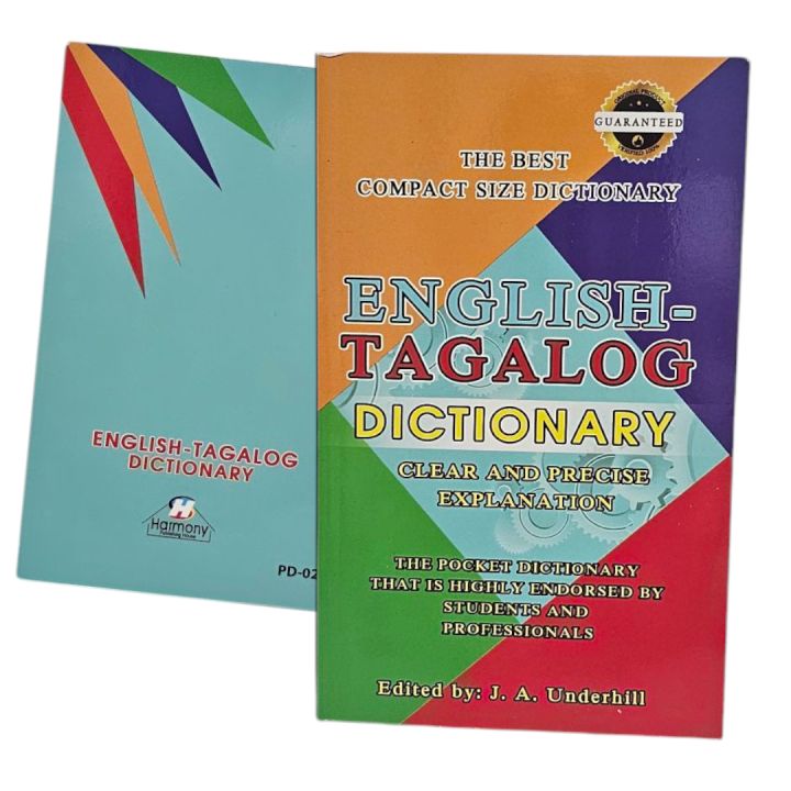 English Tagalog Pocket Dictionary | Lazada PH